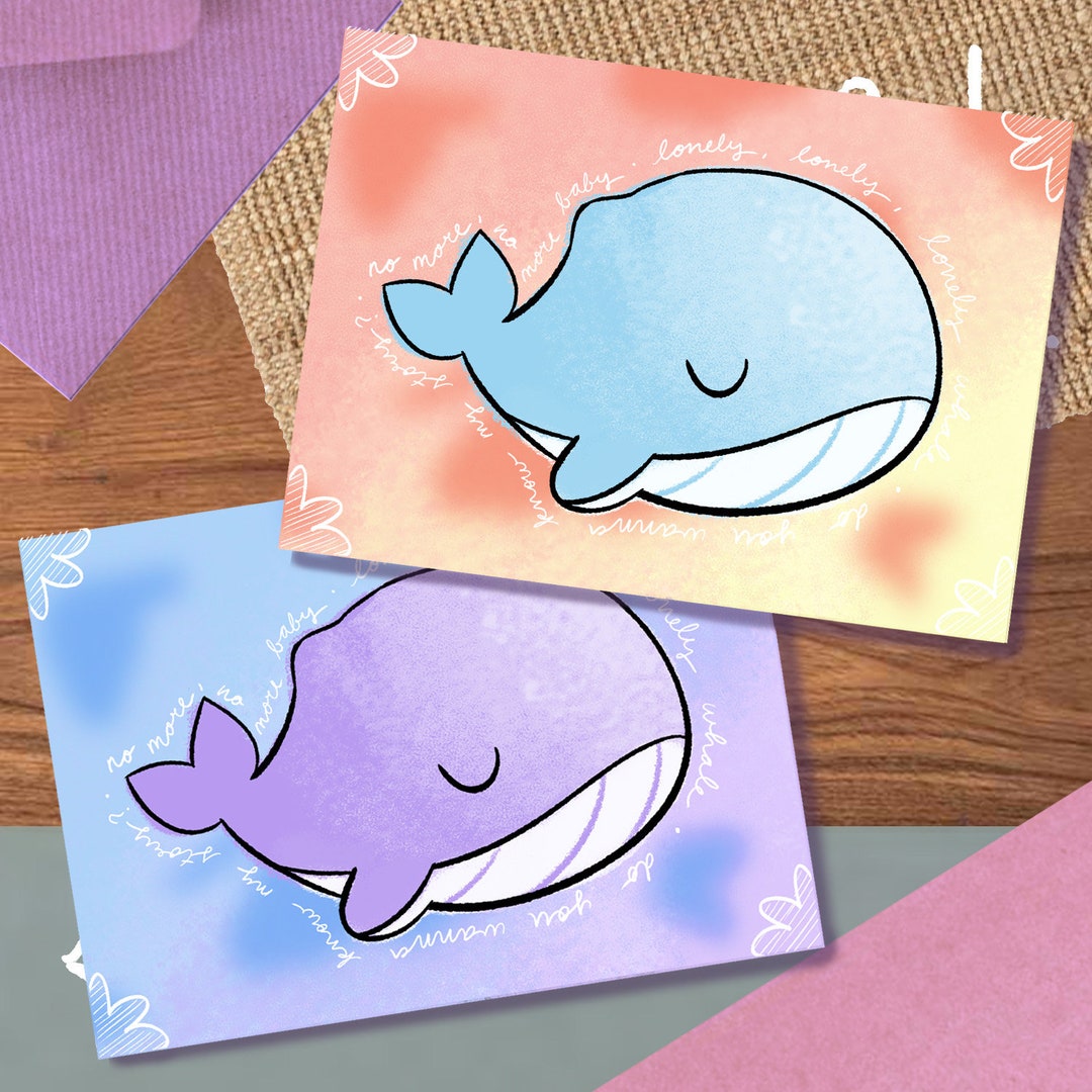 BTS Whalien 52 Whale Art Print, Most Beautiful Moment in Life Lyrics - Etsy