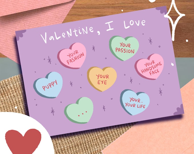 BTS Valentine Card, BTS, Jungkook, Jimin, V, Suga, Jin, RM, J-hope ...