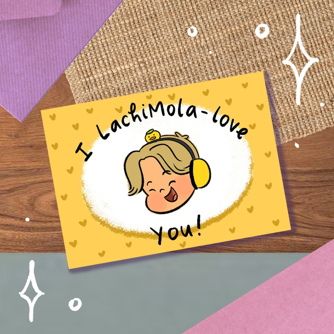 BTS Jimin Lachimolala Card/print, Cute Love - Etsy