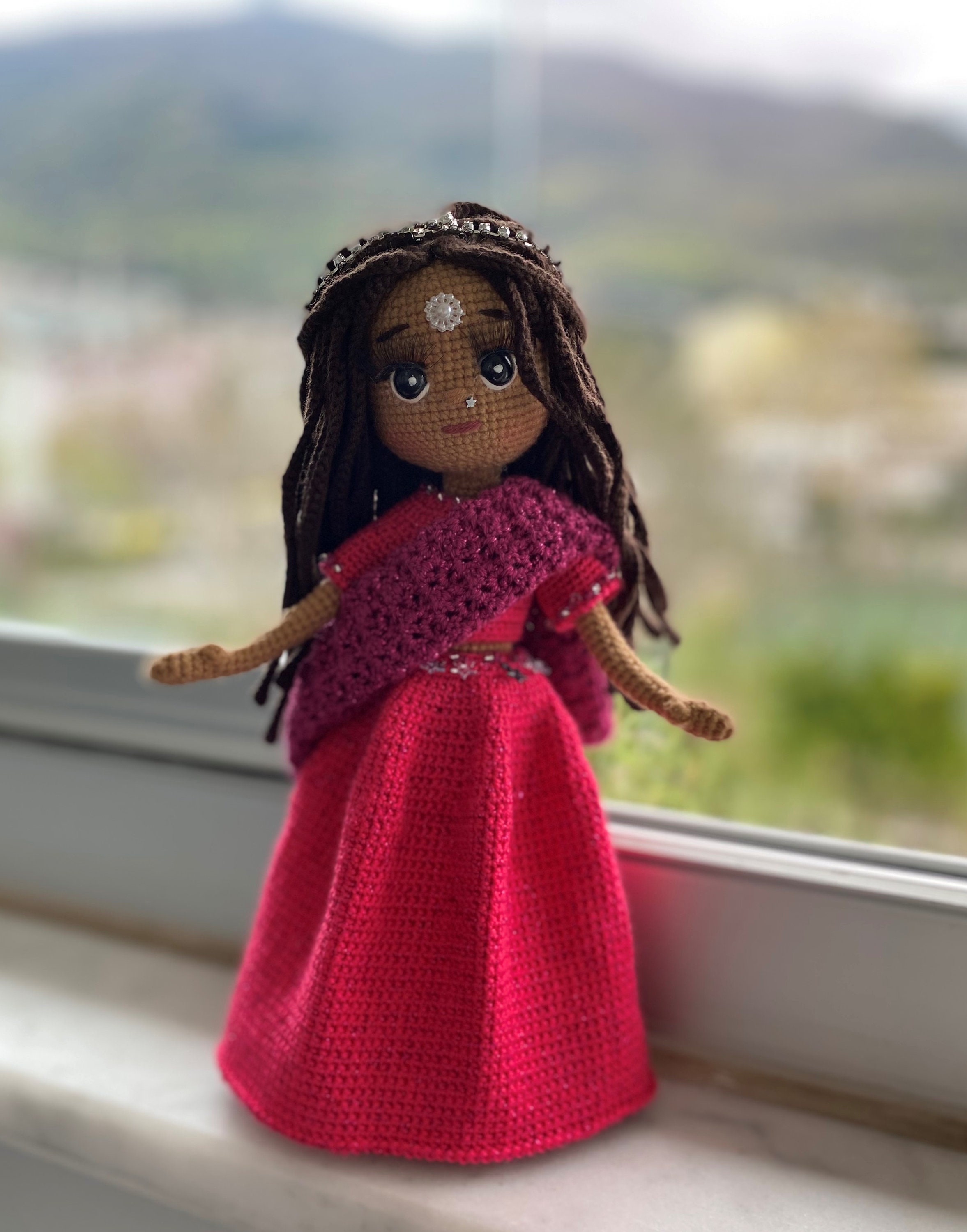 Crochet İndian Doll-İndian Gifts Crochet Toy Gift for Her - Etsy