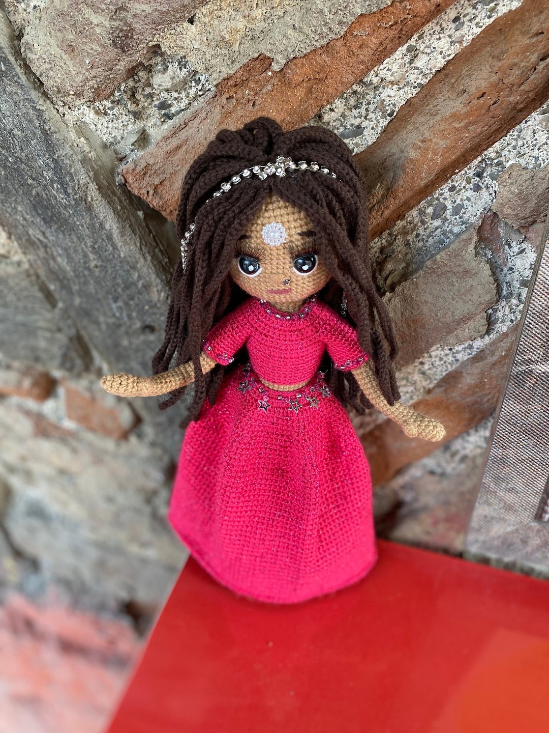 Crochet İndian Doll-İndian Gifts , Crochet Toy , Gift for Her , İndian ...