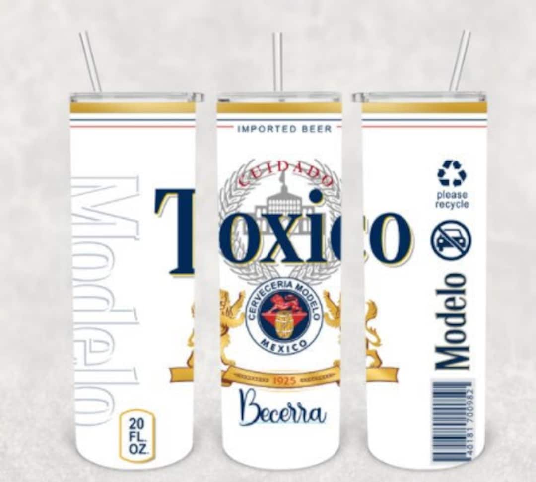 TOXICO 20oz Tumbler MODELO BEER - Etsy