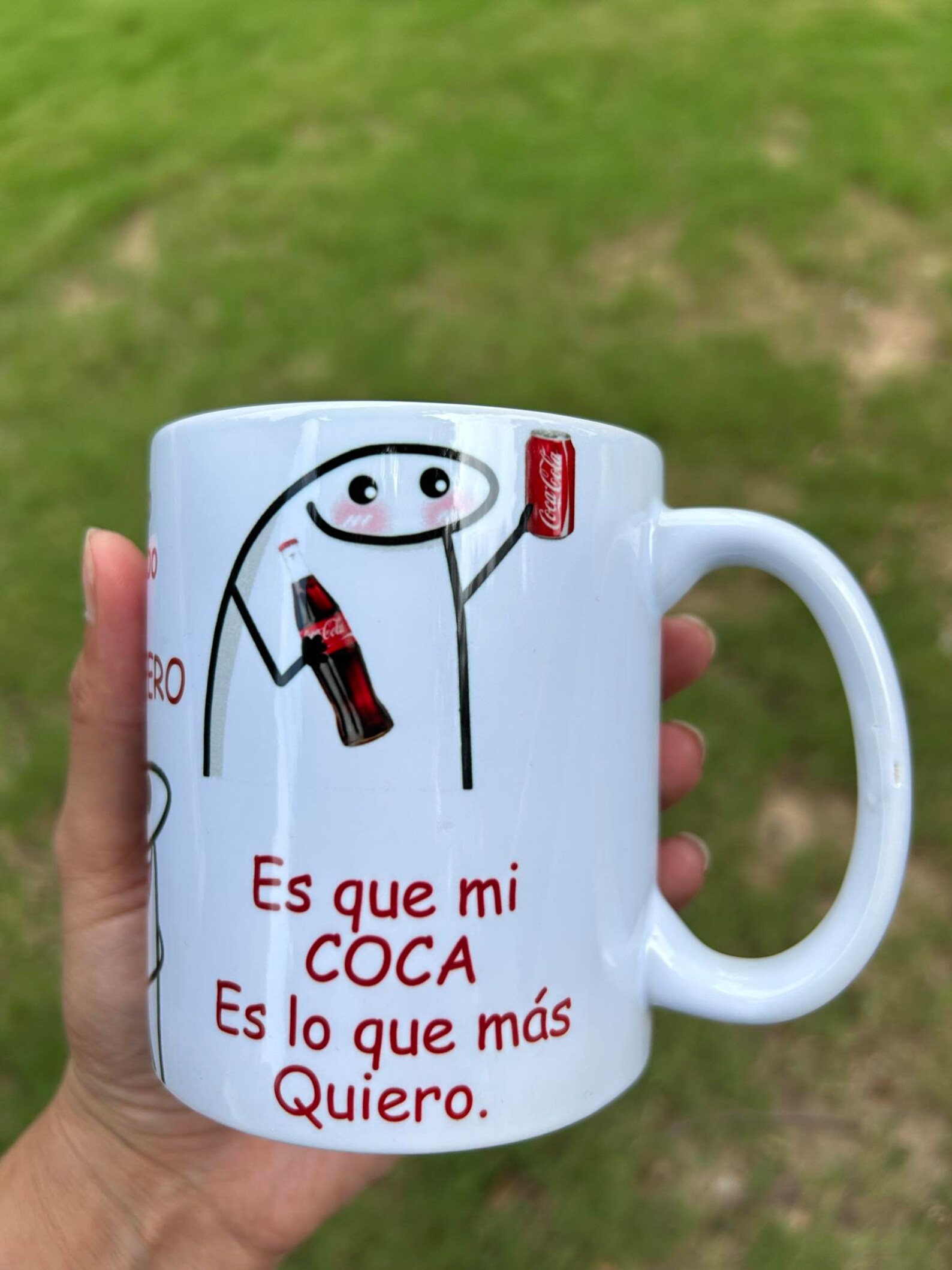 Drinking Coca Flork 11oz Mug - Etsy
