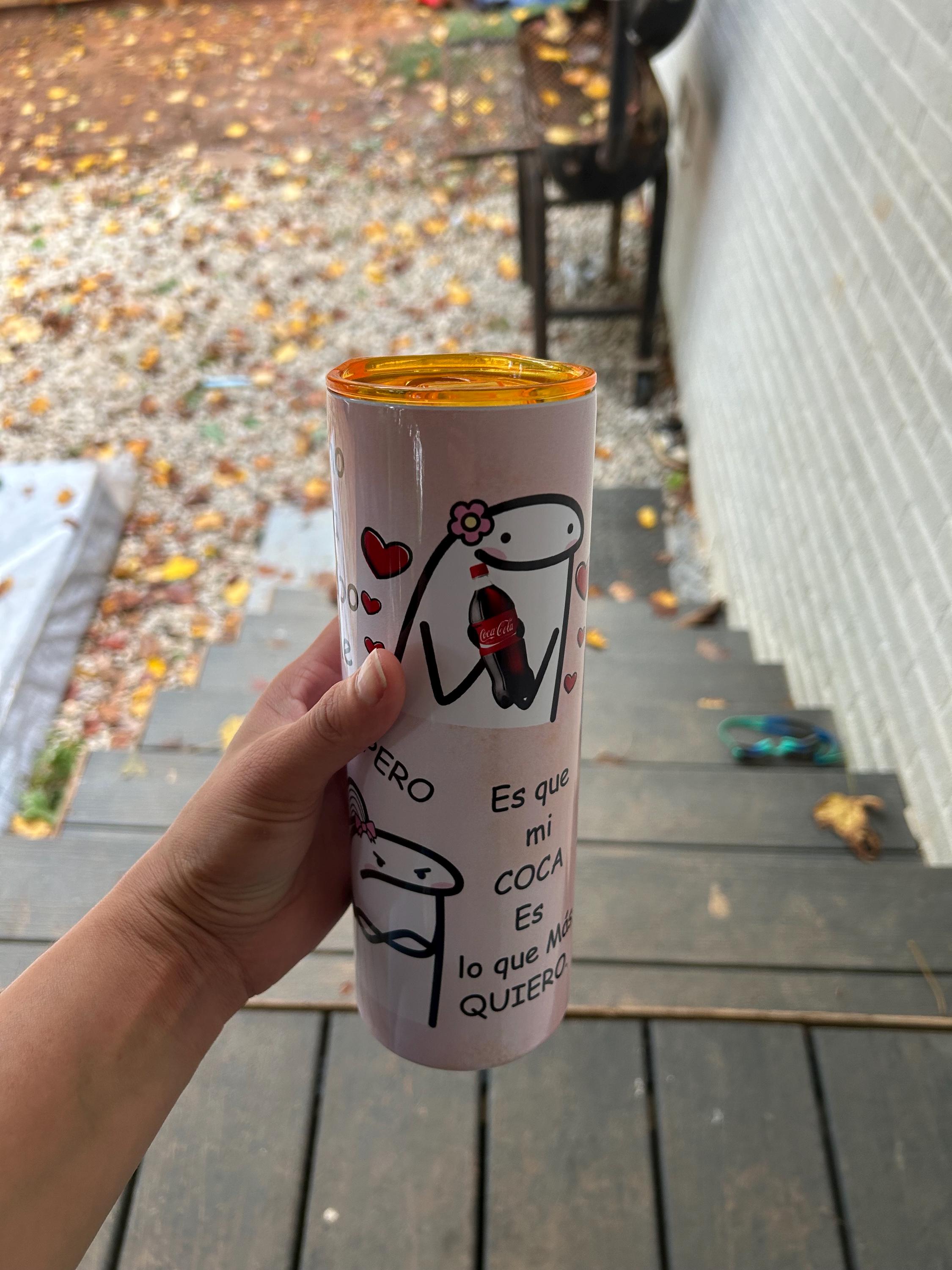Drinking Coca Flork 20oz Tumbler - Etsy