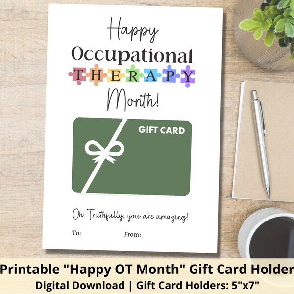 Therapist Appreciation Card - Etsy