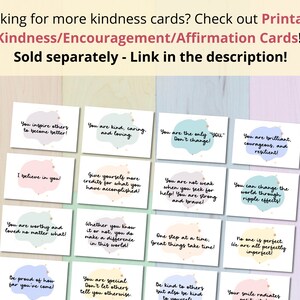 Random Act of Kindness Cards Printable Act of Kindness Cards - Etsy