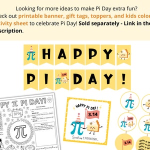 Pi Day Printable Banner | Happy Pi Day Banner | Pi Day Classroom Banner ...