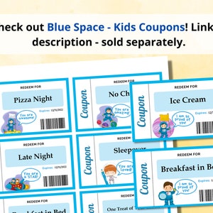 Editable Kids Coupons | Printable Kids Reward Cards | Animal Coupons ...