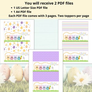 Printable Easter Bunny Bait Treat Bag Topper | Easter Bunny Bait Gift ...