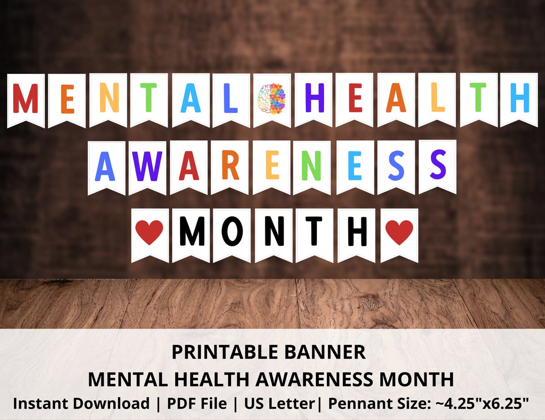 Mental Health Awareness Month 2024 Banner