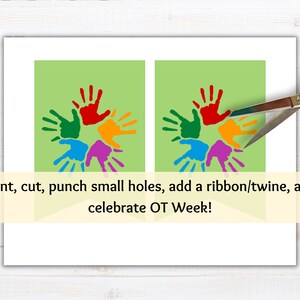 Happy OT Week Printable Banner | Happy Occupational Therapy Week Banner ...
