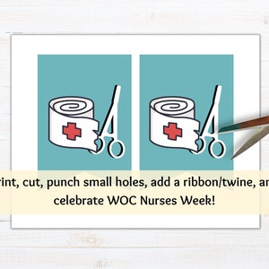 Happy WOC Nurses Week Printable Banner | Printable Happy WOC Nurses ...
