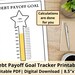 Debt Payoff Goal Tracker Printable Fillable Debt Payoff Thermometer ...