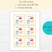 Printable Pi Day Gift Tags Pi Day Treat Tags Pi Day Snack Tags Pi Day ...