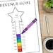 Revenue Goal Tracker Printable | Sales Goal Tracker | Fillable ...