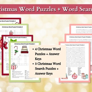 Kids Christmas Activities Bundle | Printable Christmas Games | Activity ...