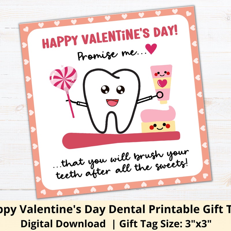 Dental Valentines Cards - Etsy
