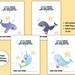 Printable Kids Whale Valentines Cards Whale Gift Tags Ocean Themed ...