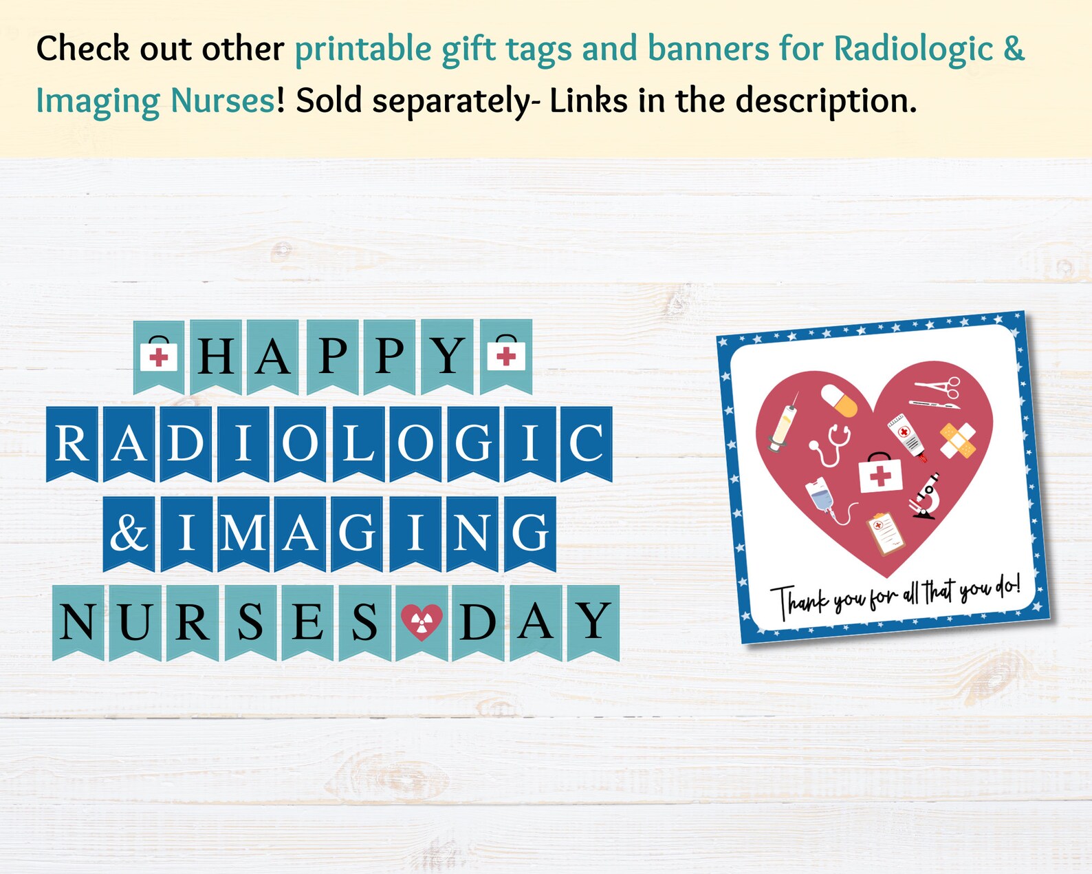 Happy Radiological and Imaging Nurses Day Banner | Printable Radiology ...