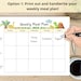Printable Weekly and Monthly Daycare Meal Plan Fillable Daycare Menu ...