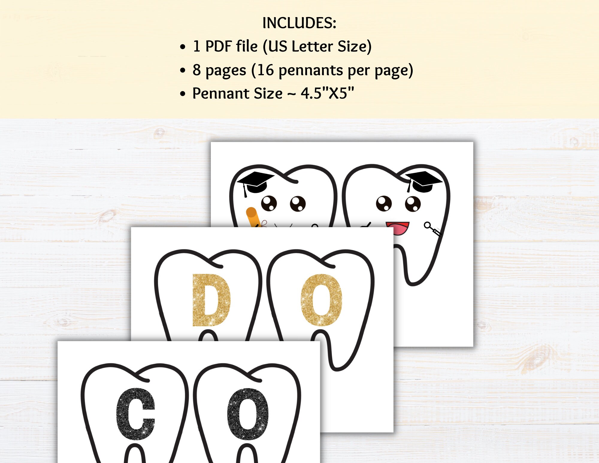 Congrats Doctor Printable Banner | Dental School Graduation Banner ...