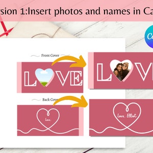 EDITABLE Love Coupon Book | Printable Coupons for Her | for Him ...