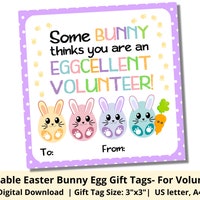 Editable Easter Employees Appreciation Tag You're the Best Coworkers ...