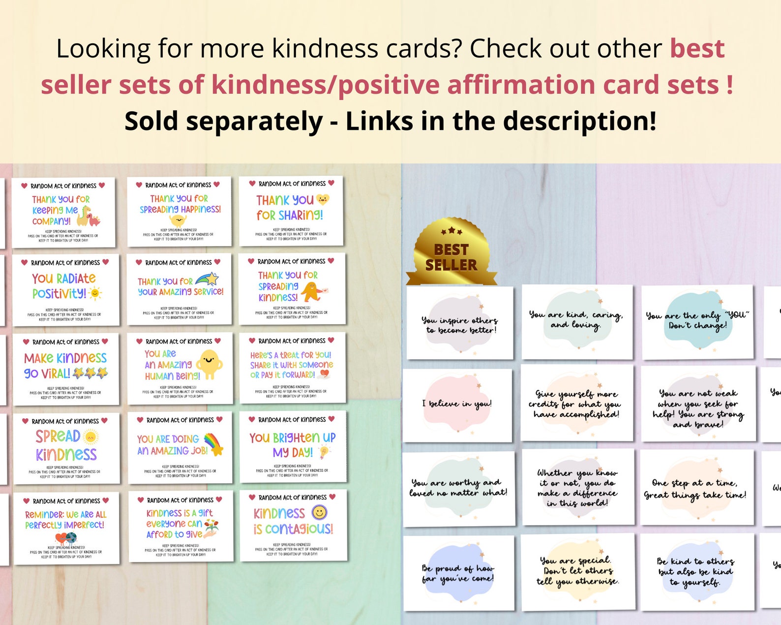 Printable You Are Appreciated Mini Cards | Kindness Cards | Gratitude ...