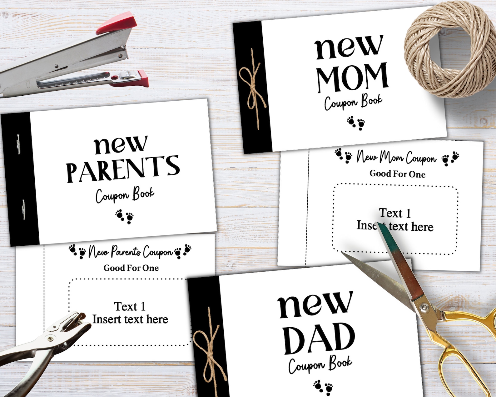 Printable New Parents Coupons New Mom DIY Coupons New Dad Coupons First ...