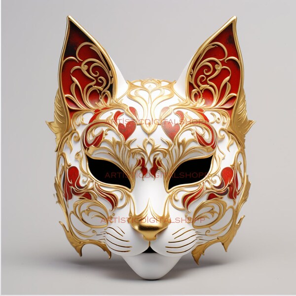 Porcelain Masks - Etsy
