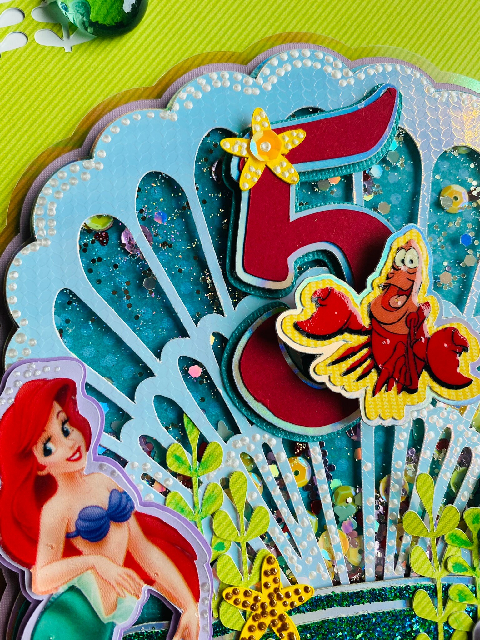 Cake Topper La Sirenita // Mermaid Topper// Party Decor / Fiesta ...