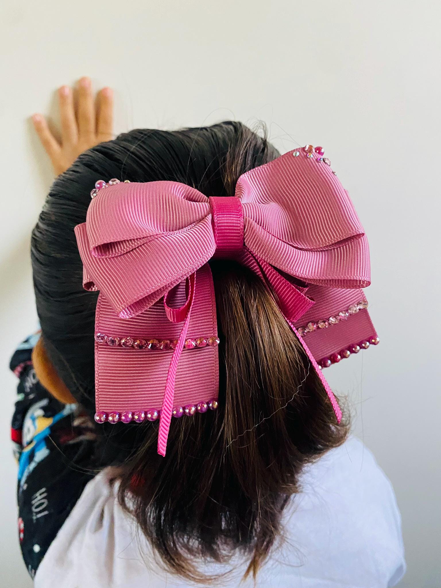 Lazos De Cabello Para Niñas, Hechos a Mano// Moños Para Cabello ...