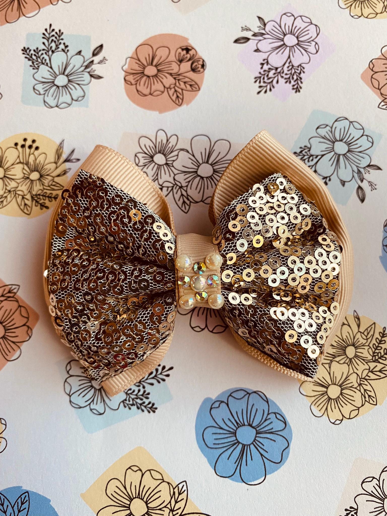 Lazos De Cabello Para Niñas, Hechos a Mano// Moños Para Cabello ...