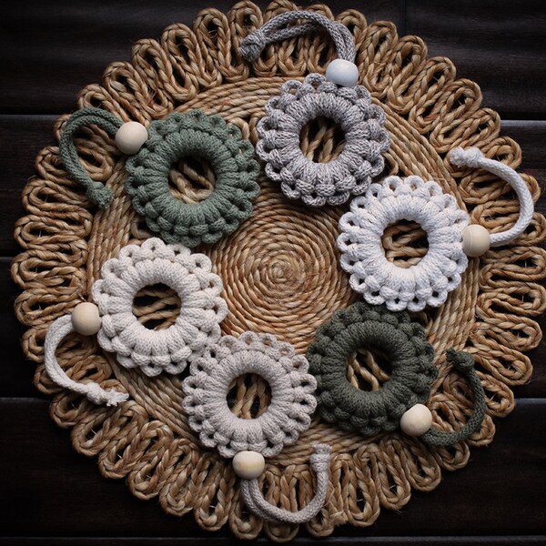 Macrame Christmas Ornament - Etsy