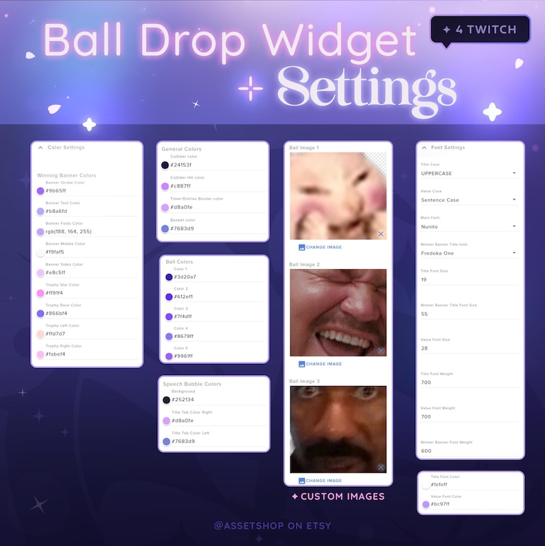 Ball Drop Raffle Widget - Custom Giveaway Tool Twitch | Plinko ...