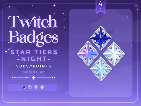 ANIMATED Celestial Galaxy Stream Package Twitch Overlay - Etsy Canada