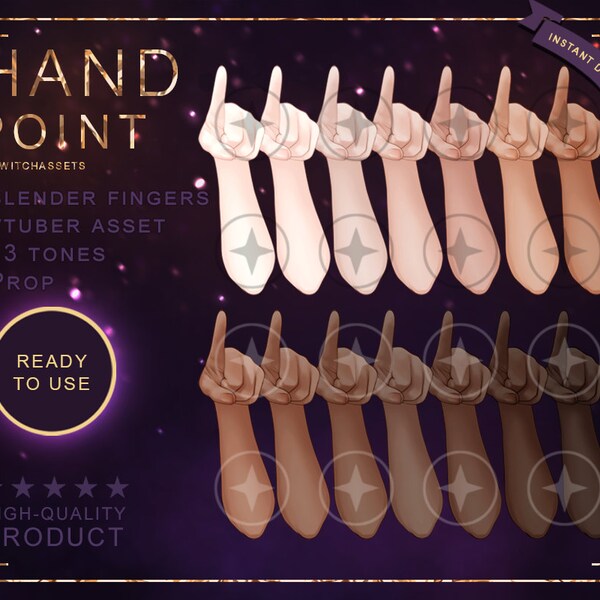 Vtuber Arm Asset - Etsy