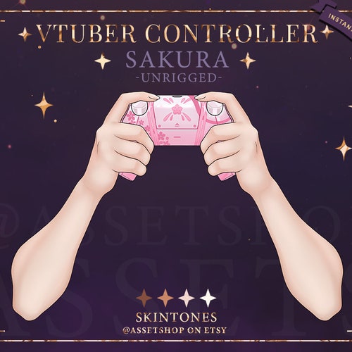 Vtuber Controller Asset Sakura Vtuber Gaming Asset - Etsy Vtuber Controller Asset Sakura Vtuber Gaming Asset - Etsy