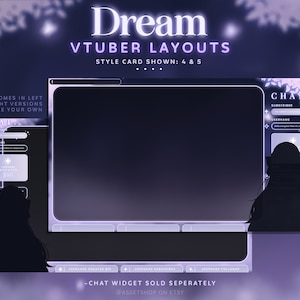 Dream Twitch Streamer Pack - Customizable | Overlay | Purple ...