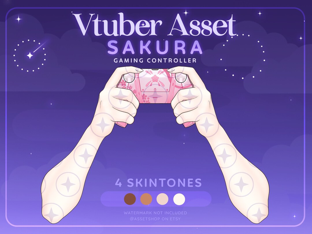Vtuber Controller Asset Sakura Vtuber Gaming Asset Sakura Prop Overlay ... Vtuber Controller Asset Sakura Vtuber Gaming Asset Sakura Prop Overlay ...