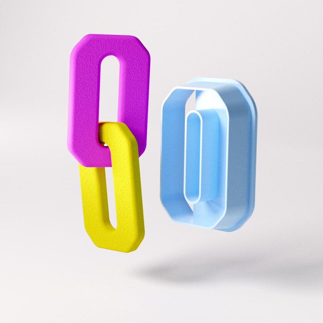 Octagon Link Clay Cutter standard Size - Etsy