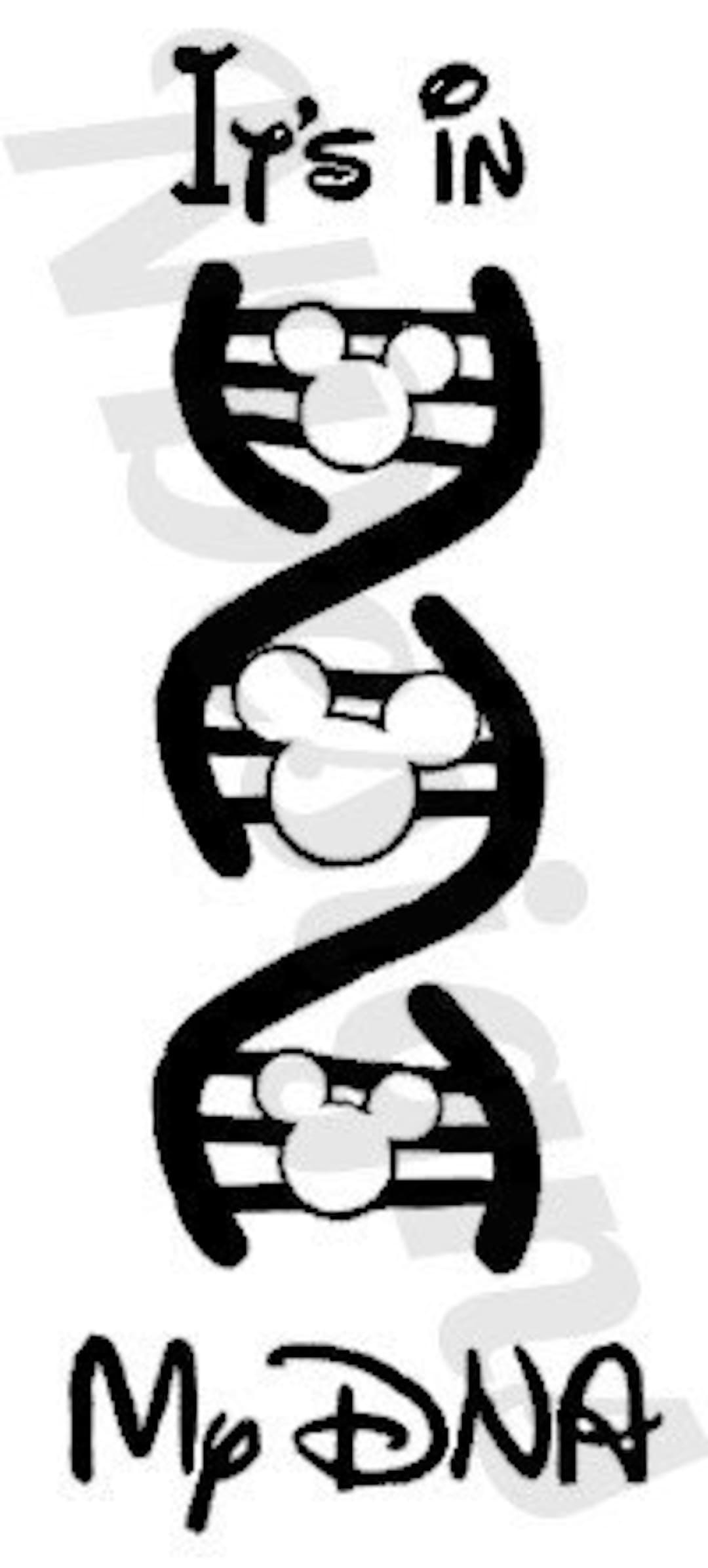 It's in My DNA Dis Downloadable Svg Png Jpeg Files 3 in 1 - Etsy
