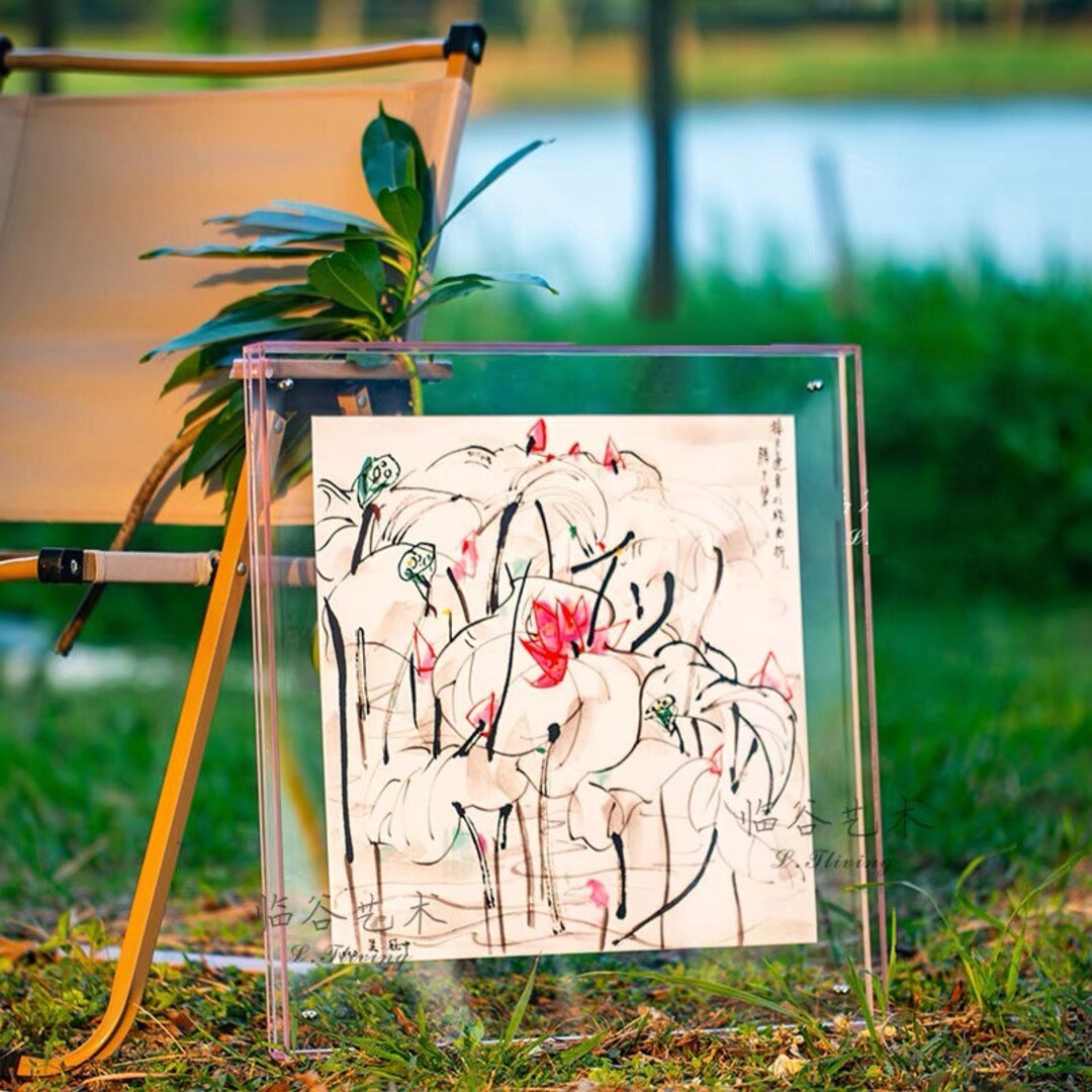 Transparent Acrylic Photo Frame, Large Size Colorful Acrylic Frame ...