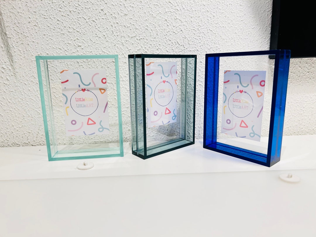 9 Sizes, Colorful Transparent Acrylic Photo Frame, Double-sided Photo ...