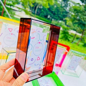 Colorful Mini Acrylic Photo Frametransparent Acrylic Photo Frame ...
