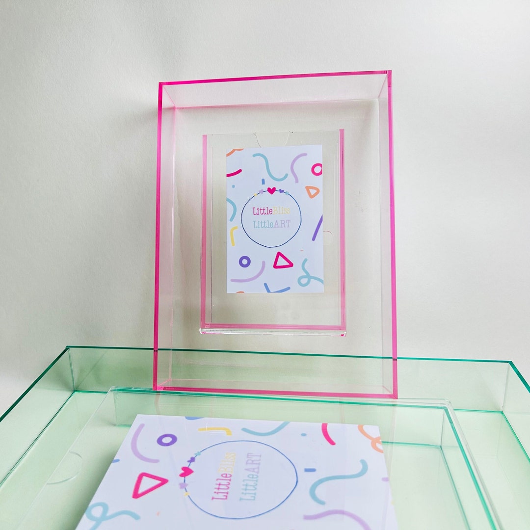 Colorful Acrylic Transparent Photo Frame,creative Photo Frame Setting ...