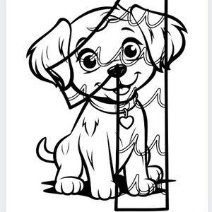Kids Coloring Pages. Dogs. Numbers. Cute Dogs. Learning Kids. Fun ...