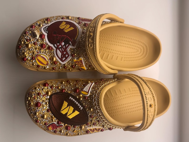 Personalized Washington Commanders Themed Crocs - Etsy