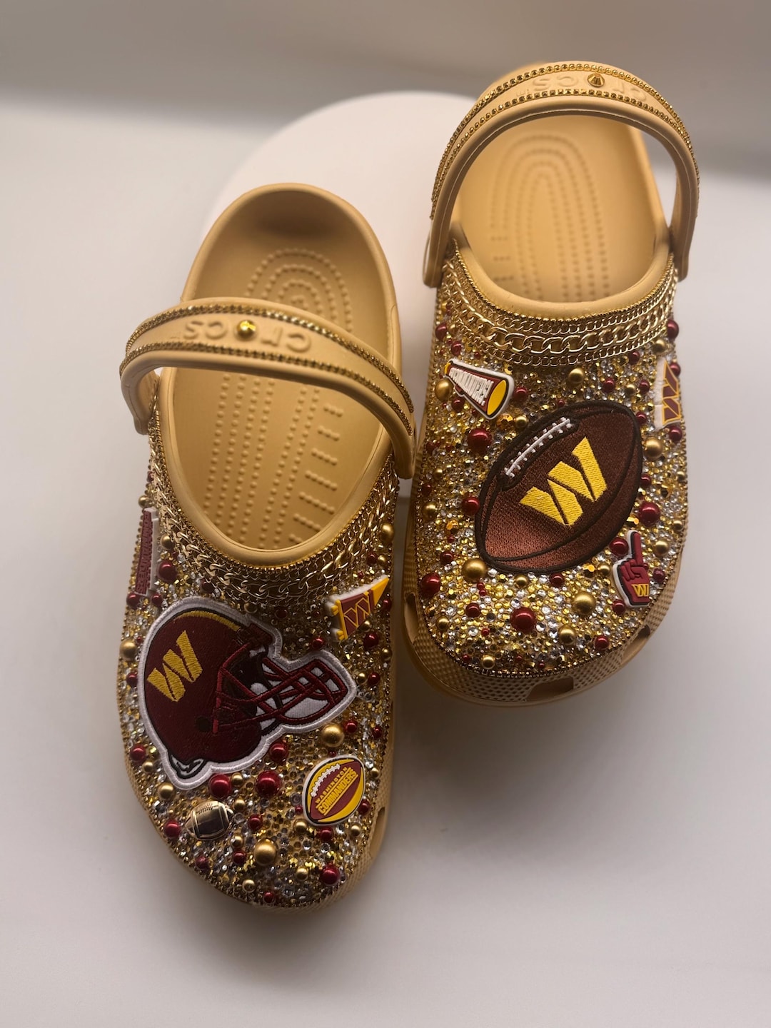 Personalized Washington Commanders Themed Crocs - Etsy