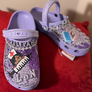 Personalized Nurse Crocs - Etsy